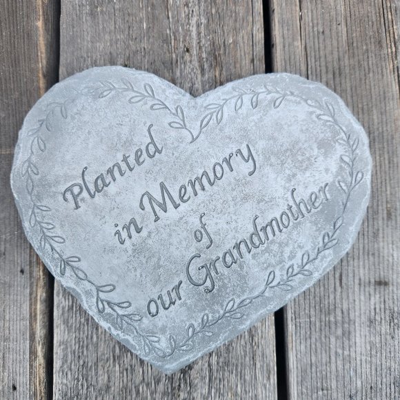 Accents | Planted In Memory Of Our Grandmother Memorial Stone | Poshmark